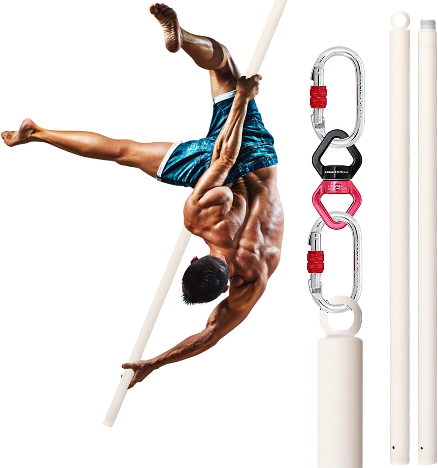 X FLY Pro 45mm Chrome Pole Fitness Dancing Shop